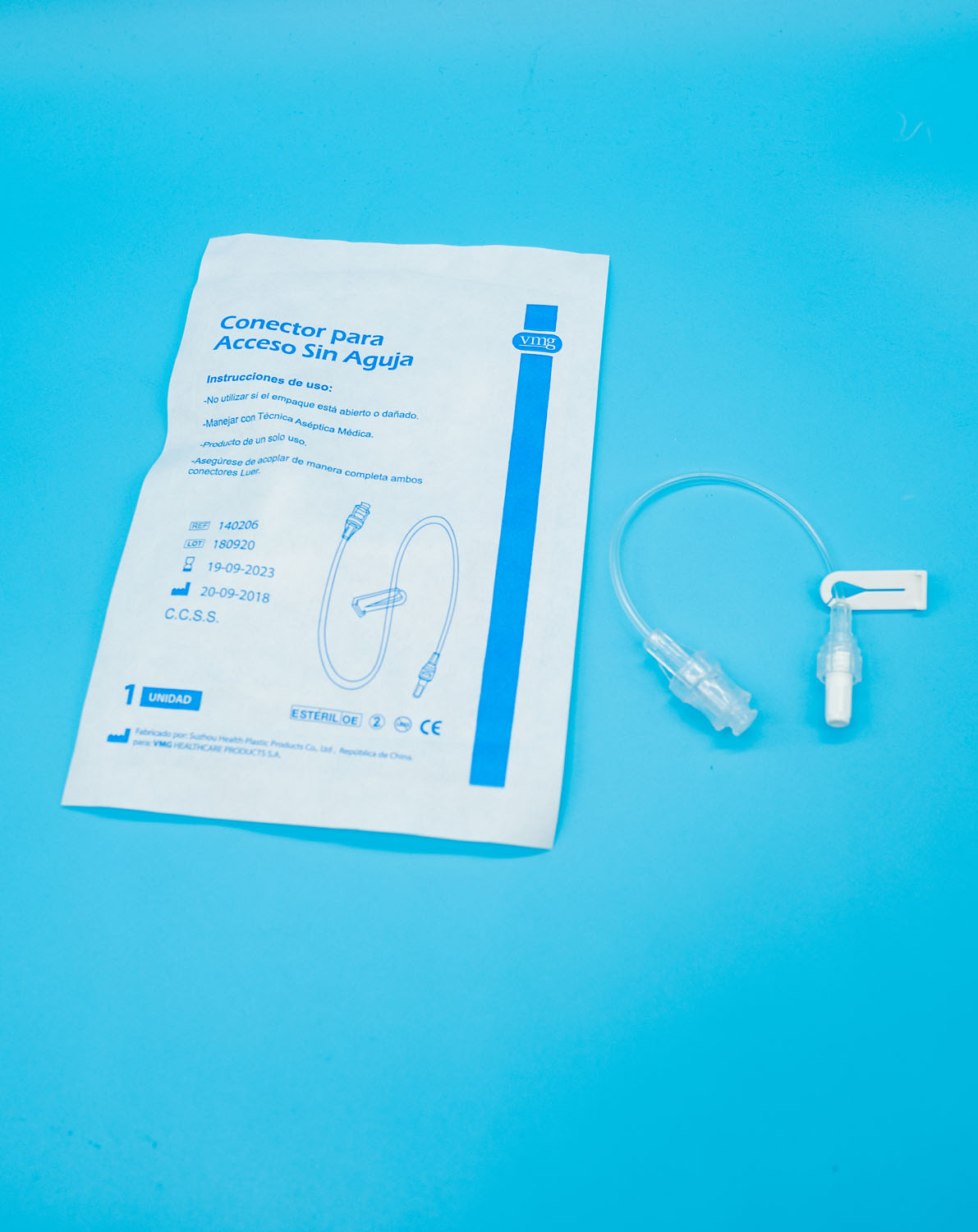 NEEDLE FREE CONNECTOR WITH EXTENSION TUBE – VMG HEALTHCARE PRODUCTS CO ...